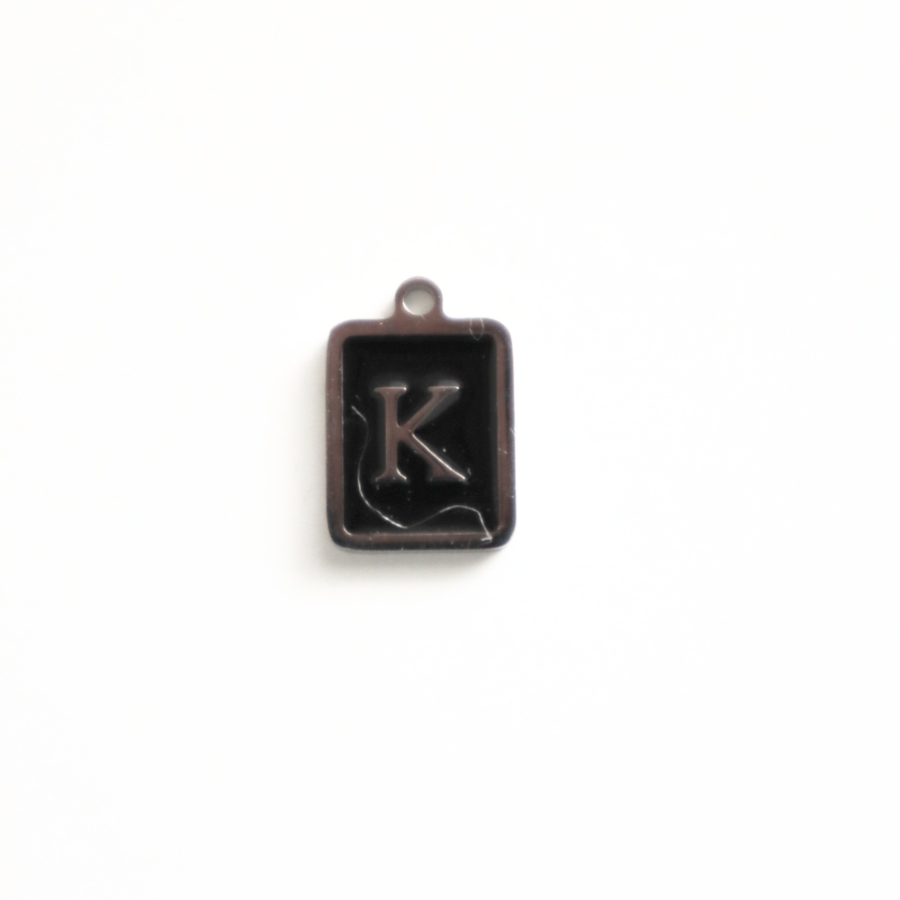 Square Letter “K” – Mars Charms