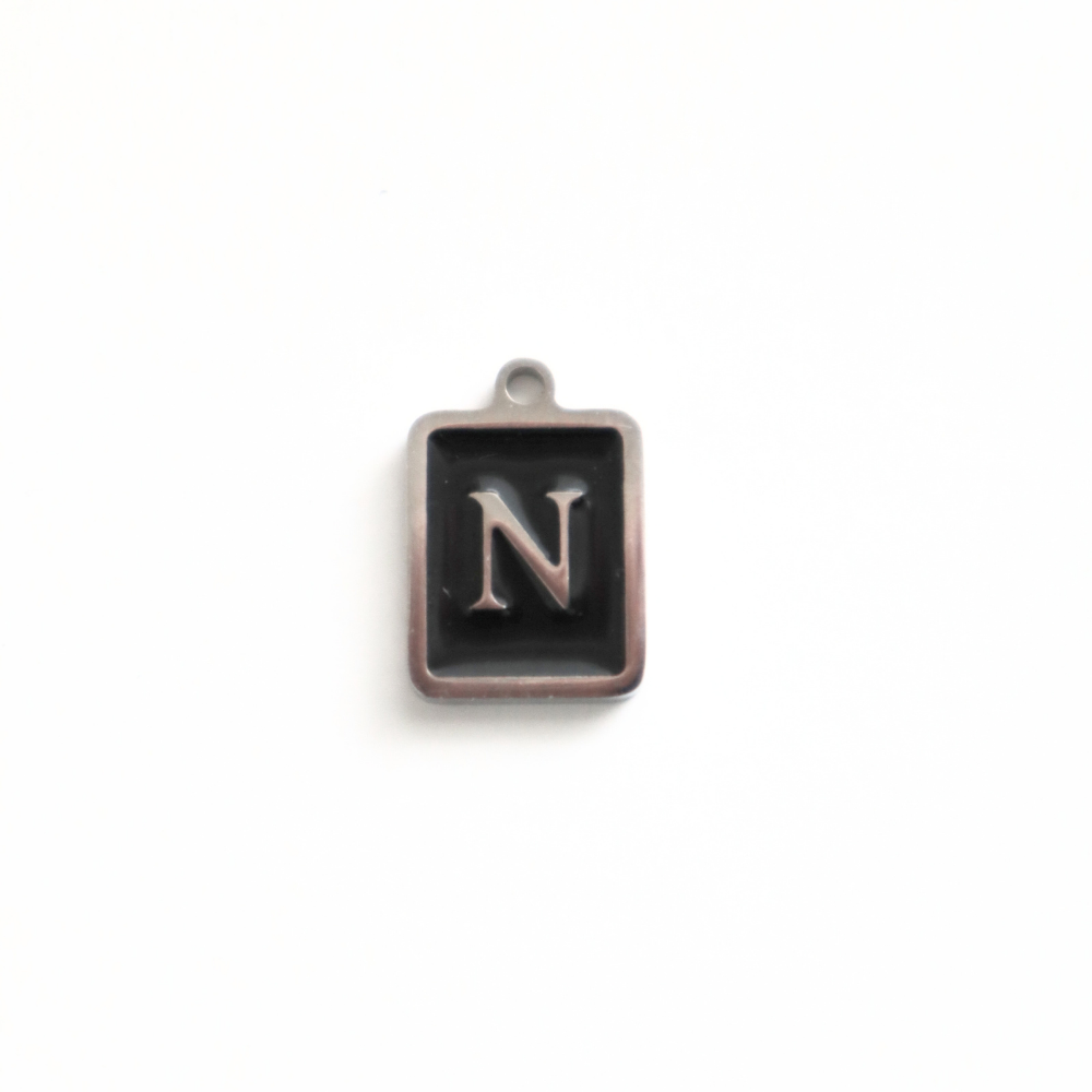 Square Letter “N” – Mars Charms
