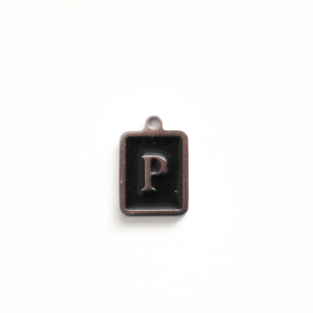 Square Letter “P” – Mars Charms