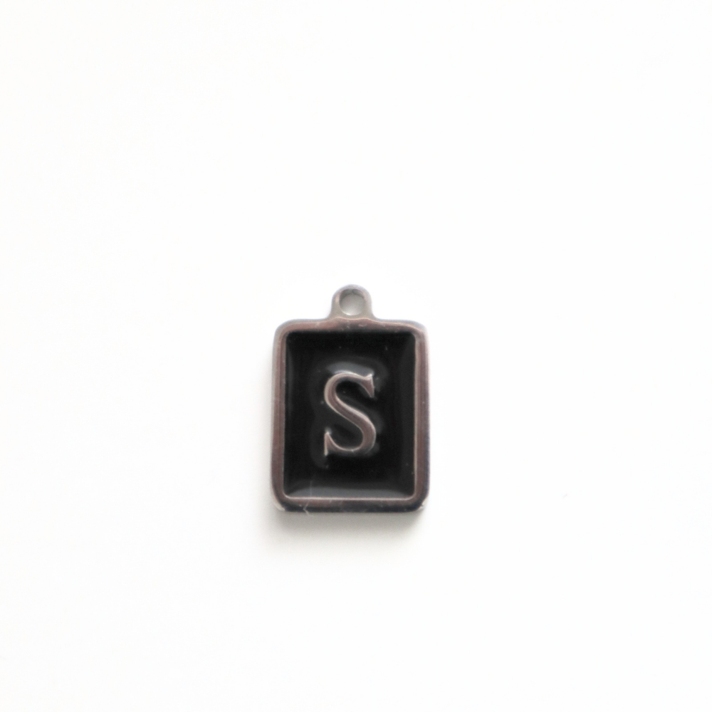 Square Letter “S” – Mars Charms